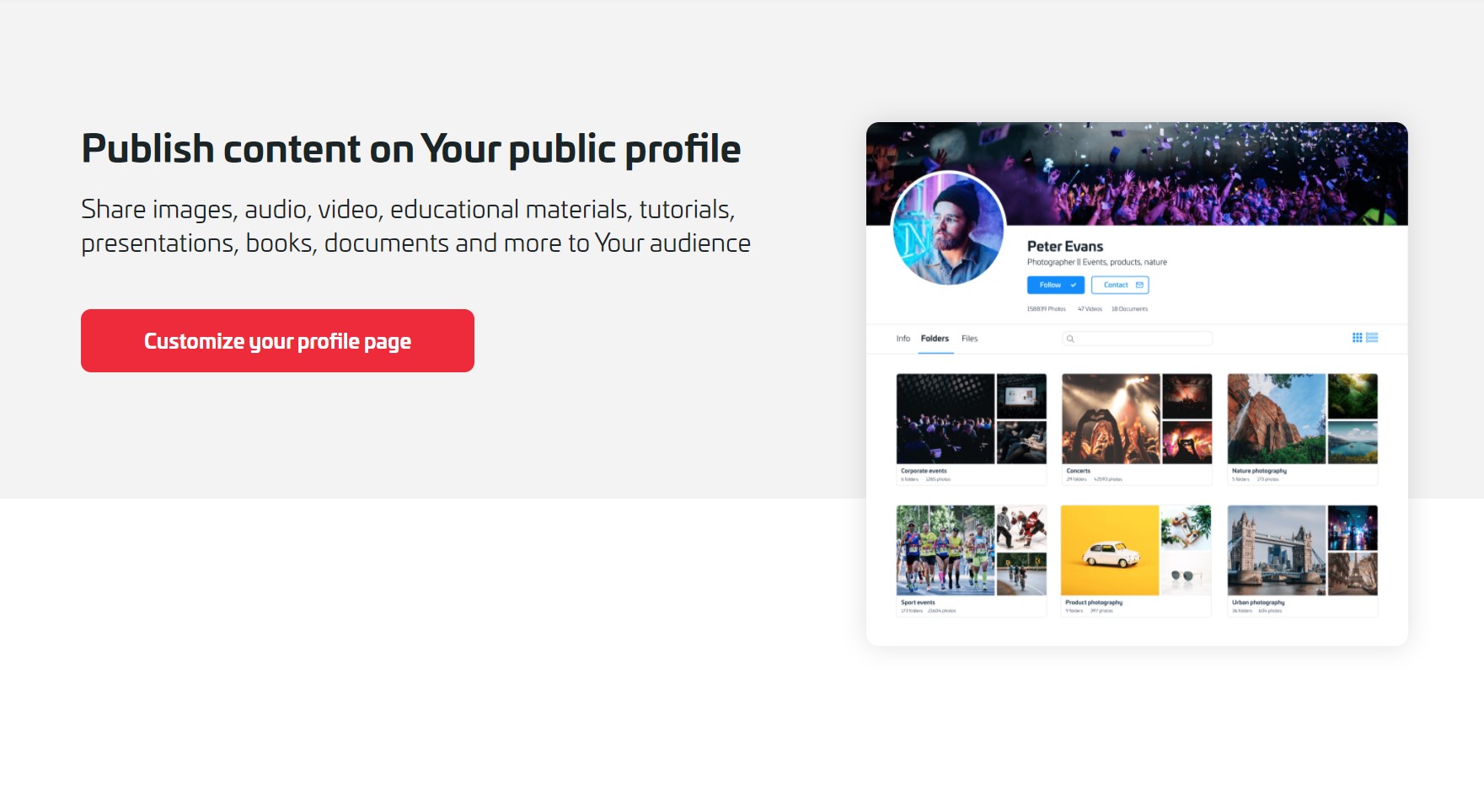 Create Your public content catalog